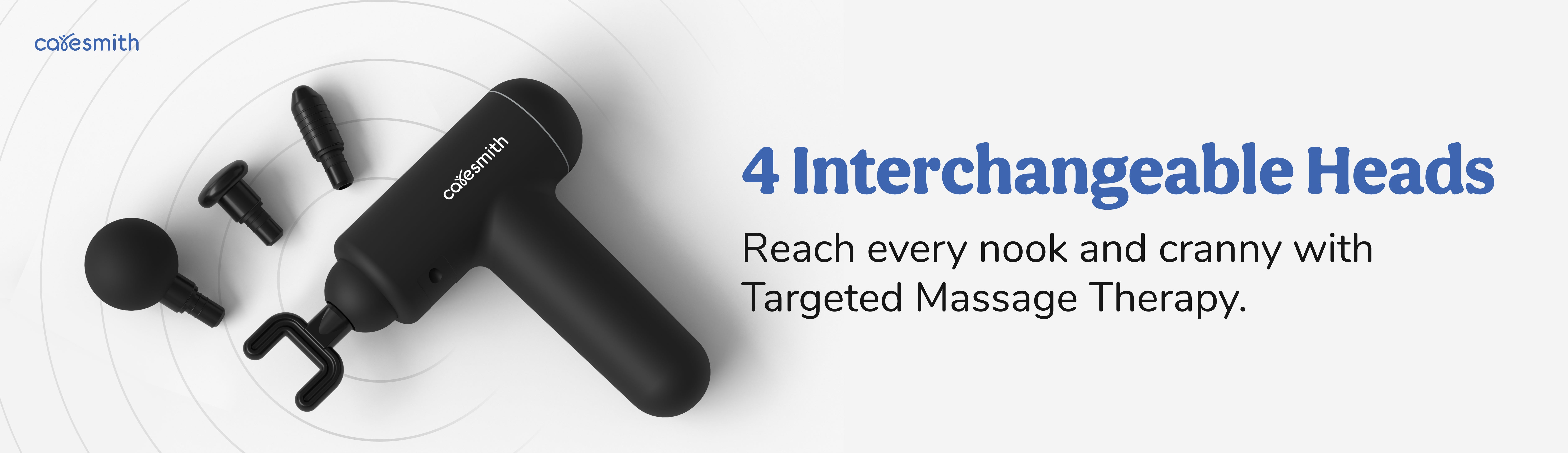 Buy Charge Boost Massage Gun For Deep Tissue Relief | Caresmith